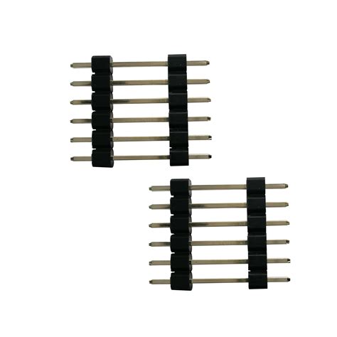 6 Pin Header And Socket Pcb Connectors For Male And Female With 101