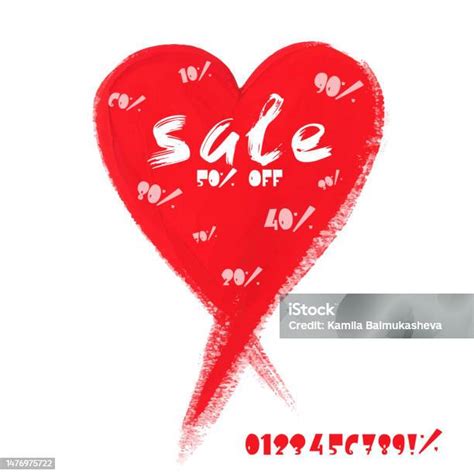 흰색 그런지 글자 Sale과 기하학적 글자 50 할인 0에서 9까지의 숫자 세트 거친에 대한 스톡 벡터 아트 및 기타 이미지