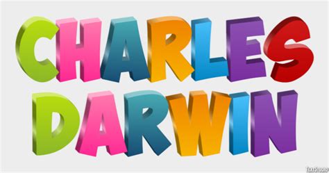 Charles Darwin Text Effect And Logo Design Celebrity
