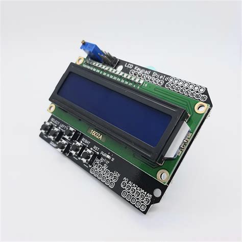 Lcd 16x2 Con Teclado Para Arduino Uno Mega Tettsa Tienda