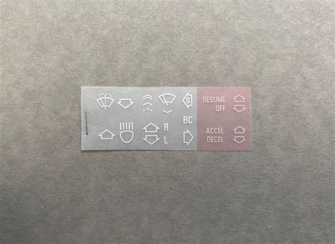 Resume Off Instrument Decal Set Bmw Mofaraz