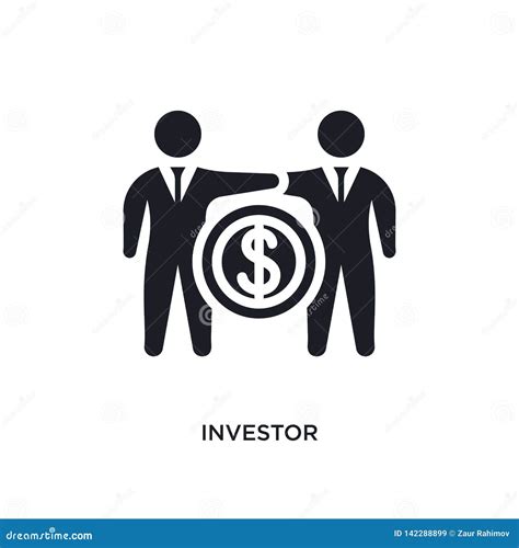 Investor Isolated Icon Simple Element Illustration From Crowdfunding