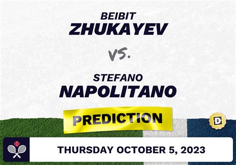 Beibit Zhukayev Vs Stefano Napolitano Prediction Atp Shanghai