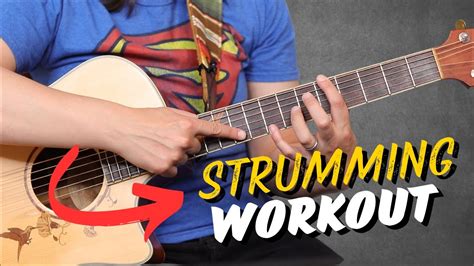 Master Strumming Guitar Strumming Workout For Beginners Youtube