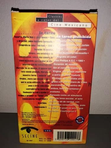 La Tarea Y La Tarea Prohibida Vhs Doble María Rojo En Venta En Tultepec