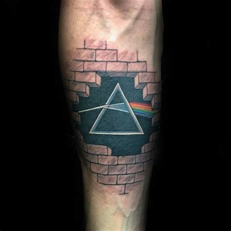 50 Dark Side Of The Moon Tattoo Designs For Men Pink Floyd Ideas