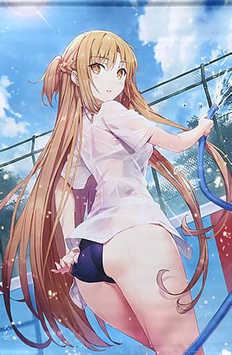 駿河屋 【ソードアート・オンライン】b2wスエードタペストリー 競泳水着ver アスナ我美蘭 C102でぶねこ（タペストリー）
