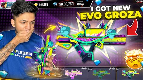 Finally I Got New Legendary Groza Evo Gun Skin 30 Groza Giveaway