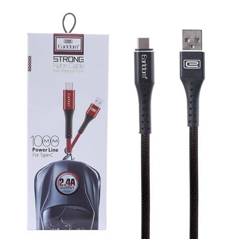 قیمت و خرید کابل تبدیل Usb به Usb C ارلدام مدل Ec 058c طول 1متر