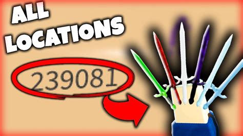 How To Get All Codes Locations For The Dev Swords Roblox Arsenal