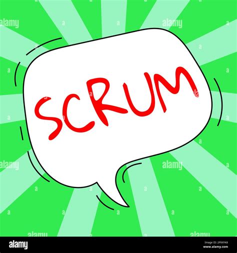 writing displaying text scrum word for handwriting as distinct from