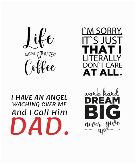 Premium Vector Typography Qoutes