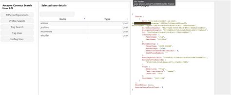 Programmatically Search For Users Using An Api In Amazon Connect Aws Contact Center