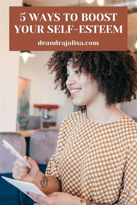 5 Ways To Boost Your Self Esteem Artofit