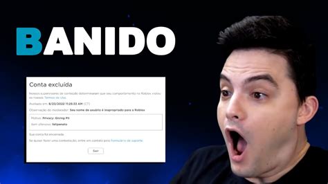 FELIPE NETO FOI BANIDO DO ROBLOX YouTube