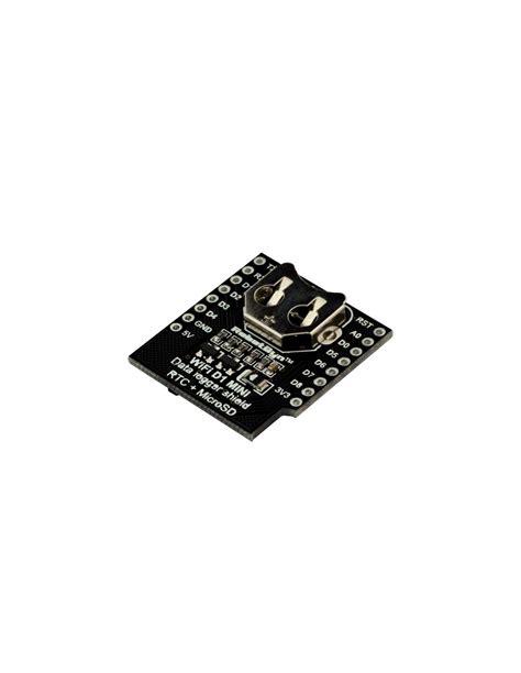 Wifi D1 Mini Data Logger Shield Rtc Ds1307 With Battery Microsd