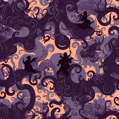Premium Ai Image Creepy Pattern