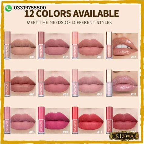 Buy 12 Pcs Matte Liquid Lipgloss Set Online At Best Price In Pakistan