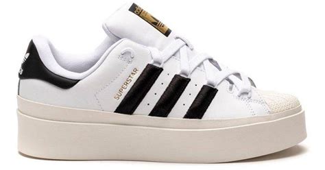 Adidas Originals Rubber Superstar Bonega Sneakers In White Lyst