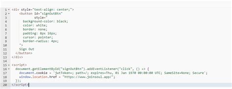 Custom Code Guide IT Requests A Log Out Of Your Users Each Time They