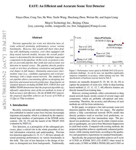 논문 리뷰 Scene Text Detection And Recognition Sha Computing
