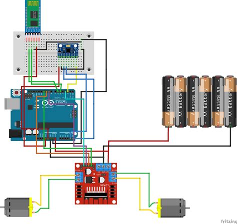 Self Balancing Robot Motors Not Spinning And No Bluetooth Control General Guidance Arduino