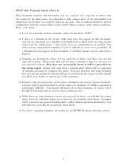 STAT332 Formula Guide Final Pdf STAT 332 Formula Guide Part 1 This Document Explains Which