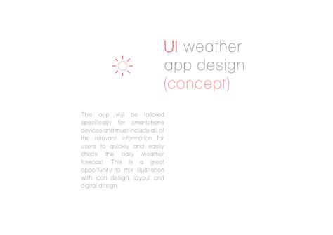 Weather App UI Concept On Behance