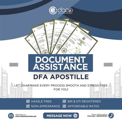 Make Your Dfa Apostille Process Easy With Hassle Free Document Assistance No Appearance Needed
