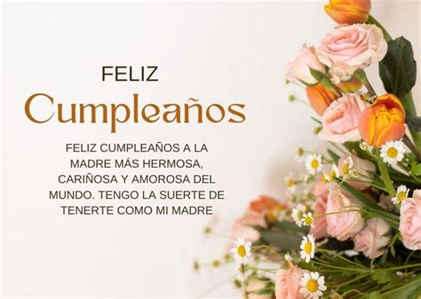 Total Imagen Palabras Bonitas Para Mi Madre De Cumplea Os