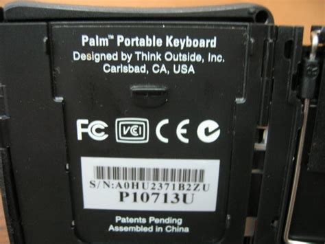Palm Inc P10713u Pda Portable Keyboard Black Thatthingyoulove