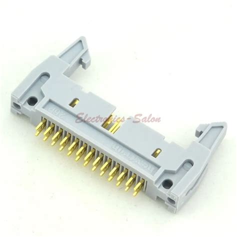 5 Pcslot Flat Cable Idc 26 Pin Header Connector Vertical With
