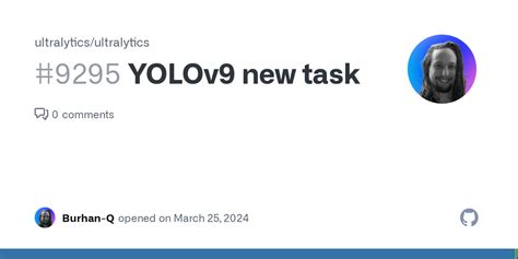 Yolov9 New Task · Issue 9295 · Ultralyticsultralytics · Github