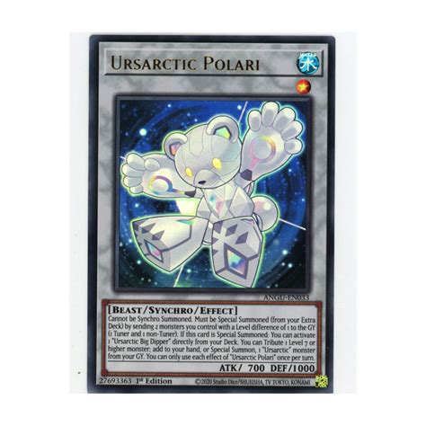 ANGU EN033 Ursarctic Polari Ancient Guardians Card Yu Gi Oh