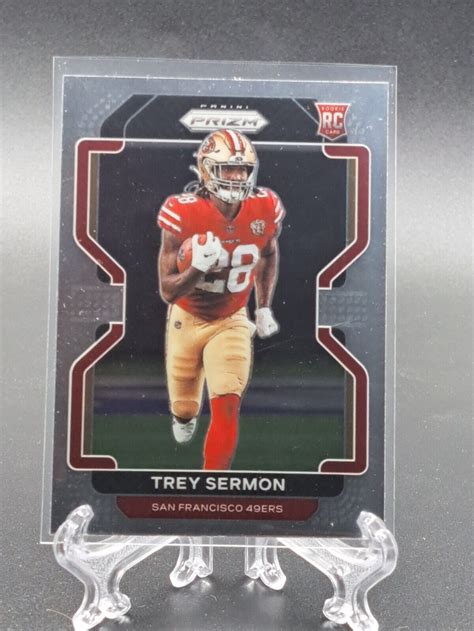 Panini Prizm Trey Sermon Rookie RC Ers EBay