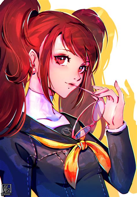 Safebooru 1girl Absurdres Alina L Black Sailor Collar Brown Eyes