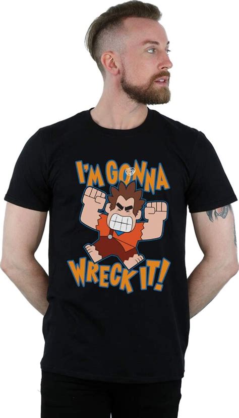 Absolute Cult Disney Mens Wreck It Ralph Im Gonna Wreck It T Shirt