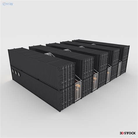 D Model Container Cafe D Stock D Models For Professionals