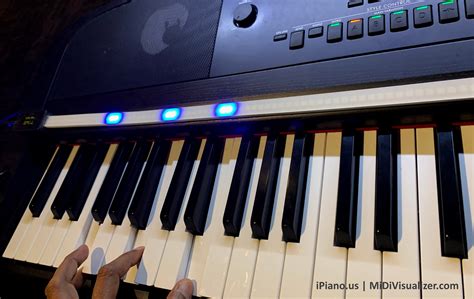 I Piano Reactive LED Visualizer Lighted Key Model T88 For MIDI
