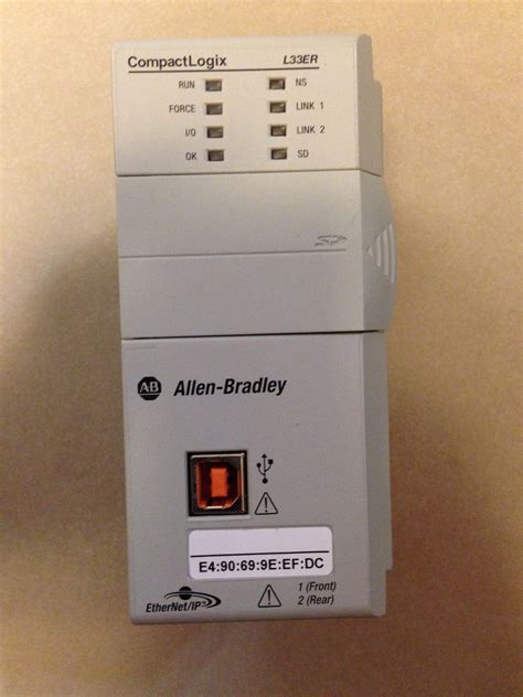 Clp Cpu Compactlogix 1769 l33er Ethernet Frete grátis