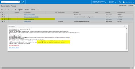 Unable To Modify The Web Config File Settings Using Customization Plug In Community