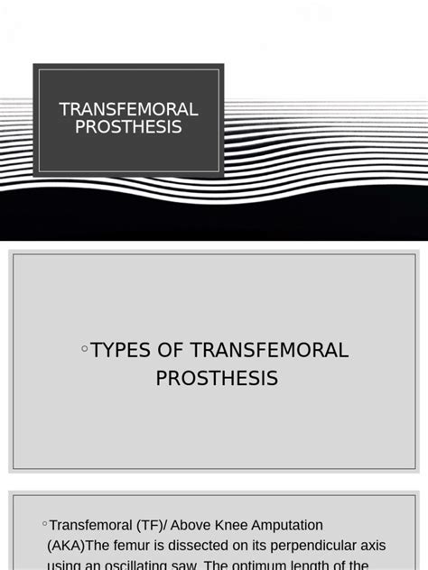 Transfemoral Prosthesis Pdf