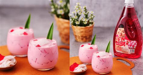 Nak Buat Dessert Untuk Buka Puasa Ini Cara Buat ‘buko Rose Senang