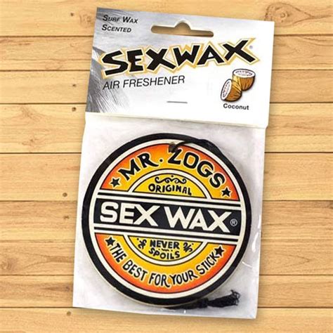 Sexwax Airfreshener Saunton Surf Hire On Saunton Sands