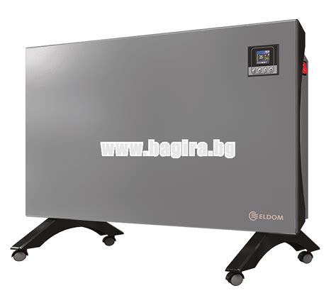 Подов конвектор Galant Rh01f20w S с дистанционно Wi Fi управление Eldom Bagira