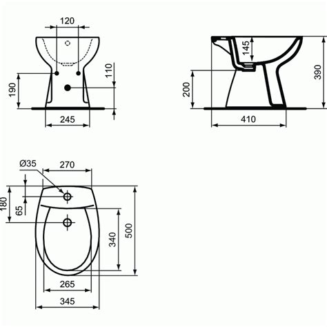 W819701 Стоящо биде W819701 Vidima Варна Санитарен фаянс Ekos