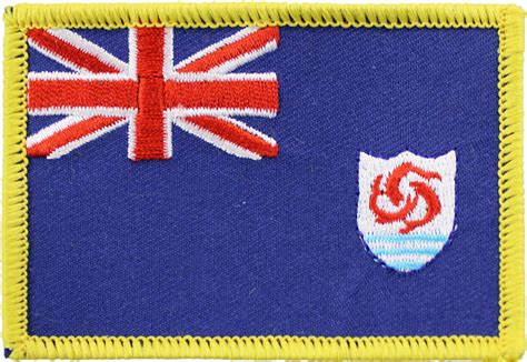 Buy Anguilla Rectangular Patch Flagline
