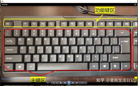 电脑键盘按键的名称与作用 知乎