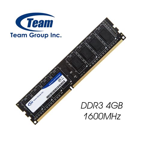 Computadoras Guatemala Soluciones 360 Memoria 4gb Ddr3 1600 Team Group