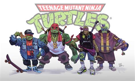 Artstation Tmnt Redesign